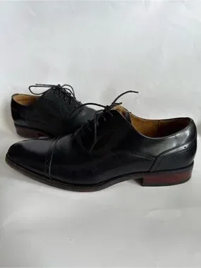 Florsheim | Shoes | Florsheim Mens Black Leather Captoe Oxford Dress ...